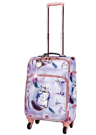 Purple Arosa Fragrance Vintage Travel Set