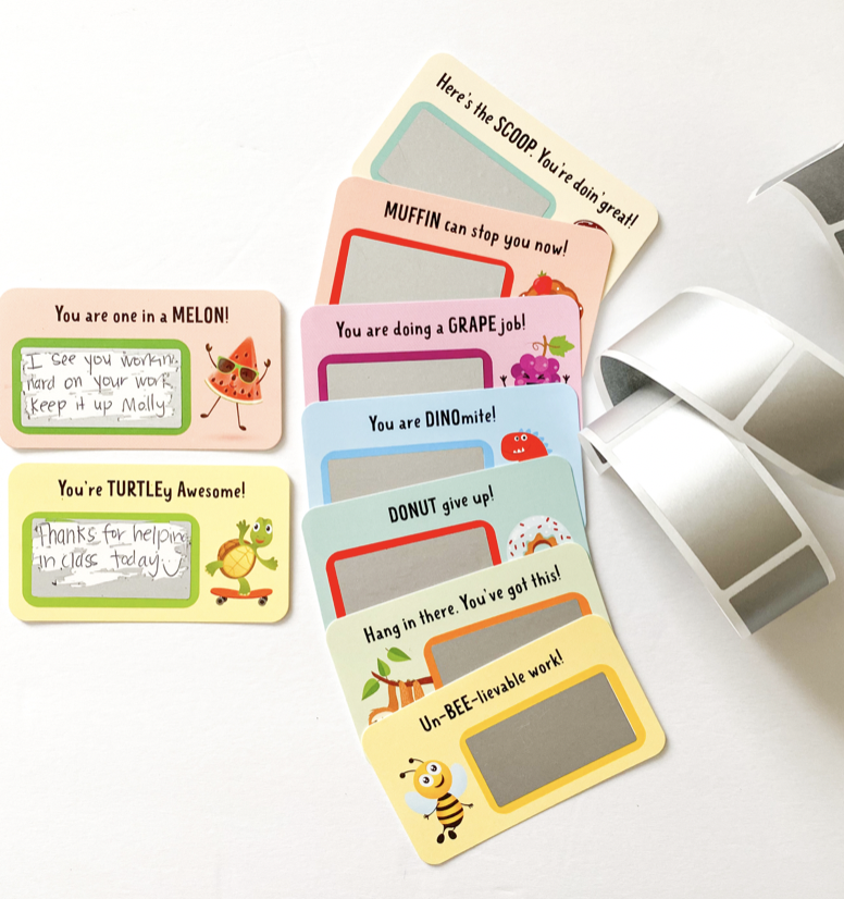 Scratch Away - Scratch OFF PUN Cards (Pack of 10)