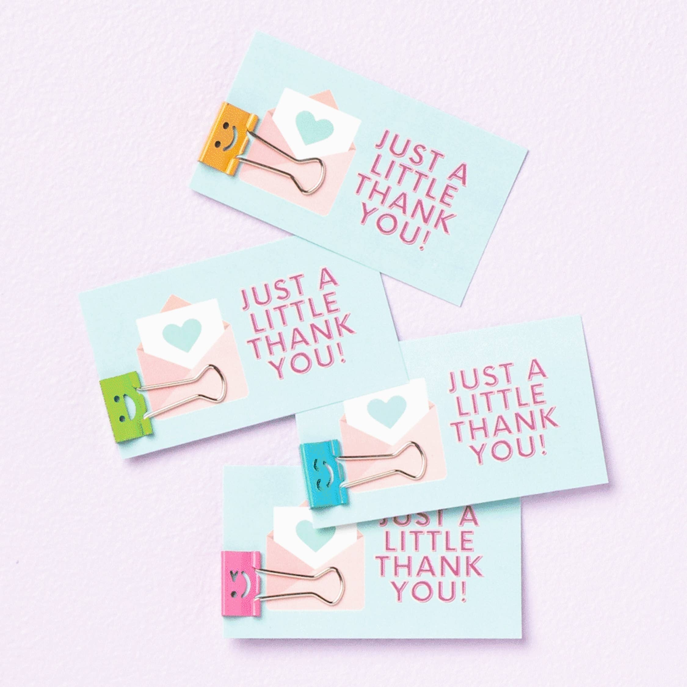 Thank You Binder Clip